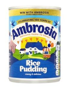 AMBROSIA RICE PUDDING - Maximum 6 cans per order | Syd's Pies