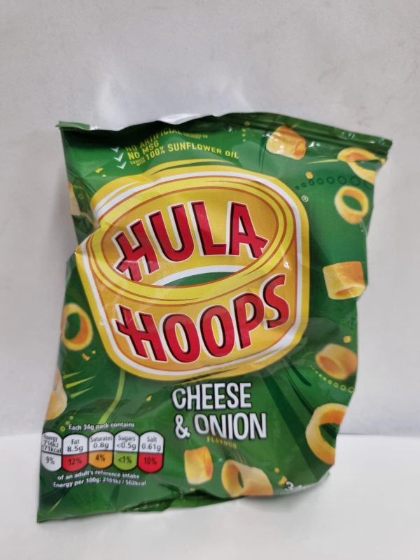 HULA HOOPS CHEESE AND ONION CRISPS | Syd's Pies
