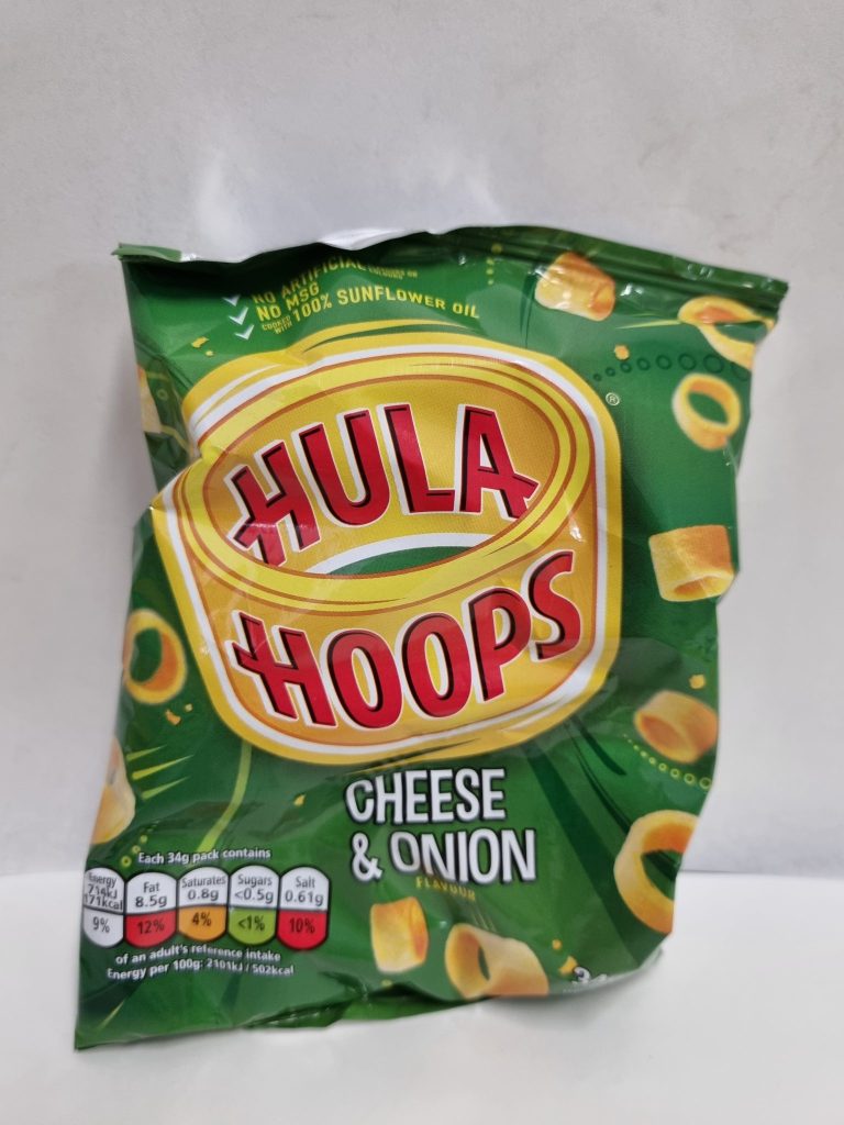 HULA HOOPS CHEESE AND ONION CRISPS | Syd's Pies