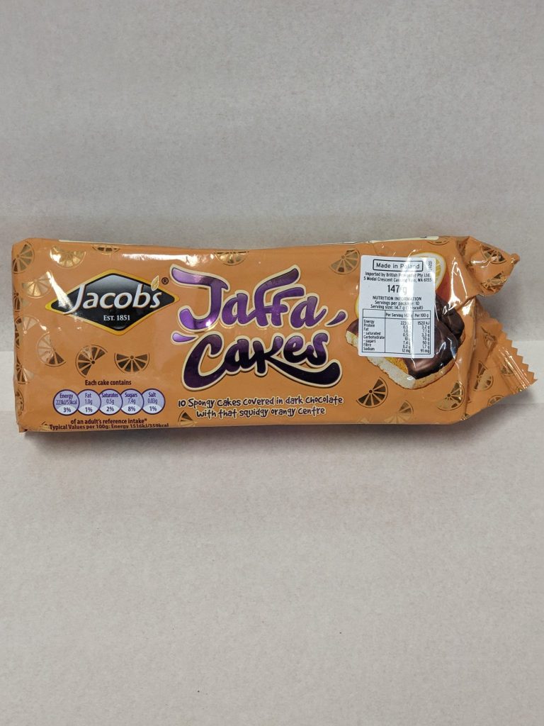 JACOBS JAFFA CAKES | Syd's Pies