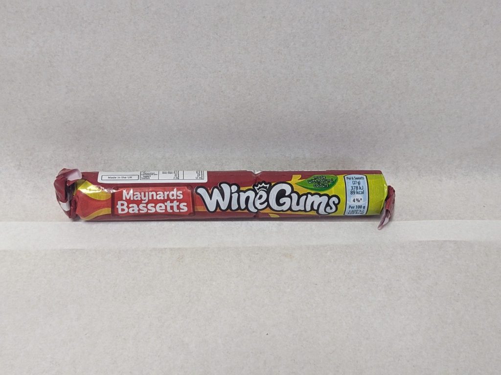 MAYNARDS BASSETTS WINE GUMS 27grms | Syd's Pies