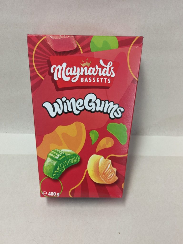 MAYNARDS BASSETTS WINE GUMS 350 grms | Syd's Pies