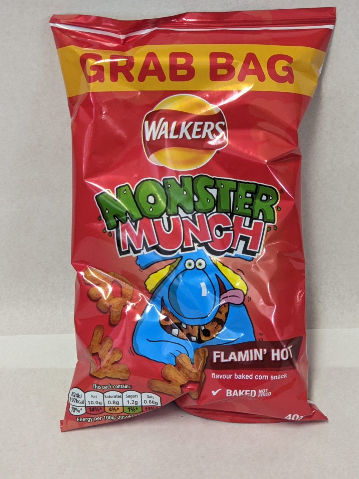 MONSTER MUNCH FLAMIN HOT CRISPS | Syd's Pies