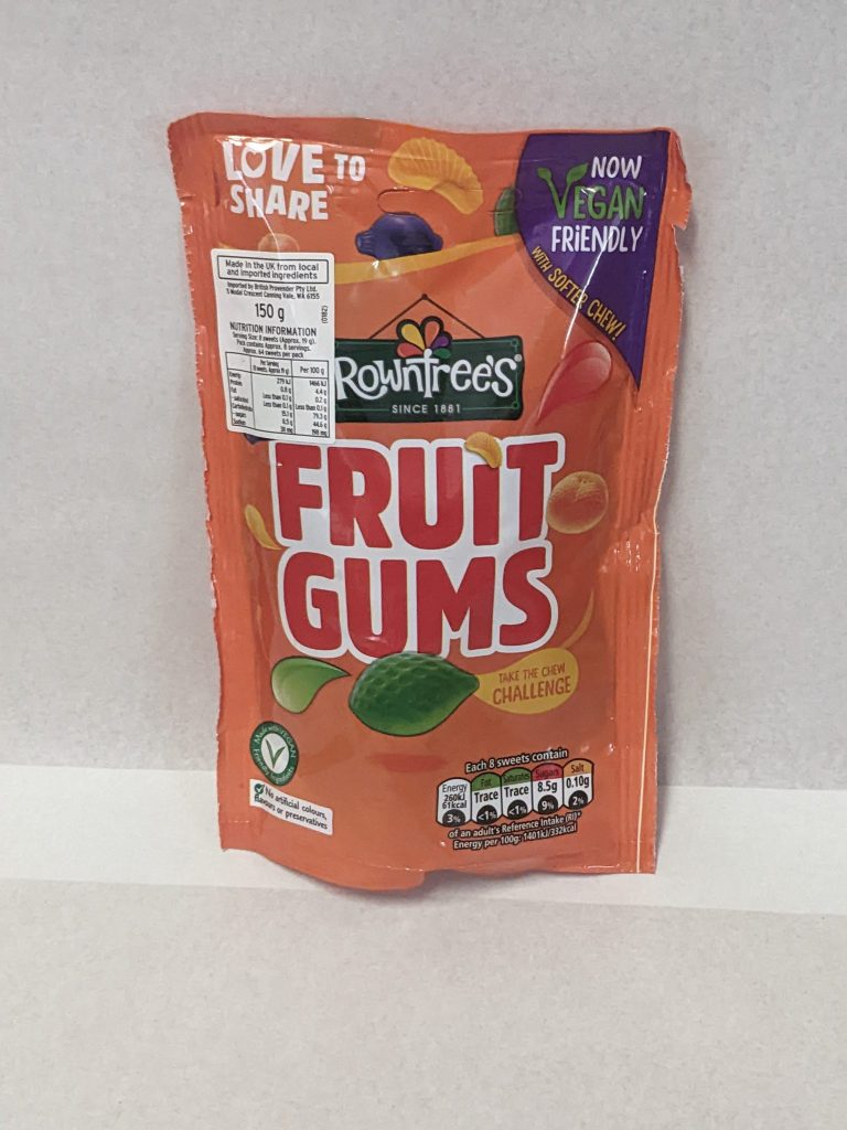 ROWNTREES FRUIT GUMS | Syd's Pies