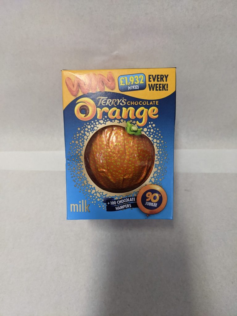 TERRY'S MILK CHOCOLATE ORANGE | Syd's Pies