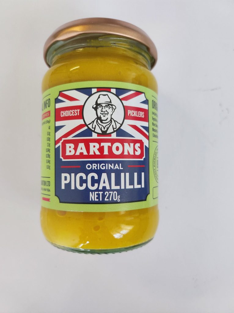 BARTONS ORIGINAL PICCALILLI | Syd's Pies