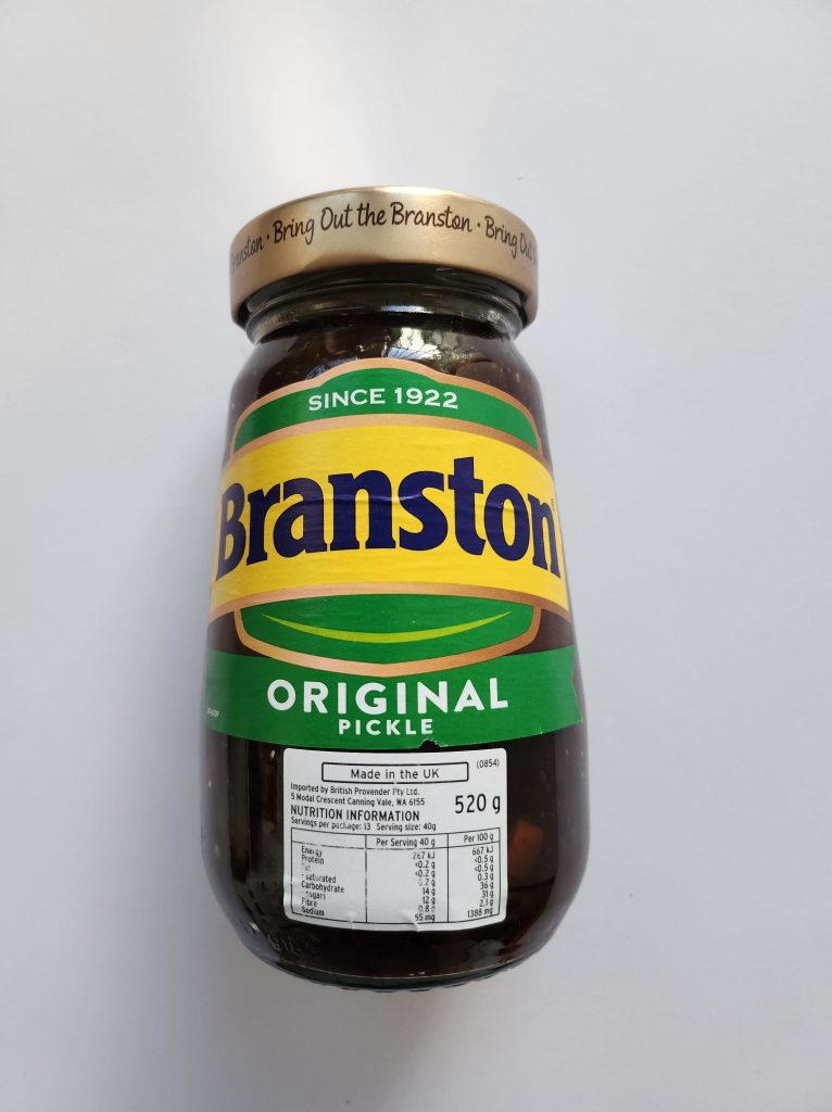 BRANSTON PICKLE ORIGINAL 520G | Syd's Pies