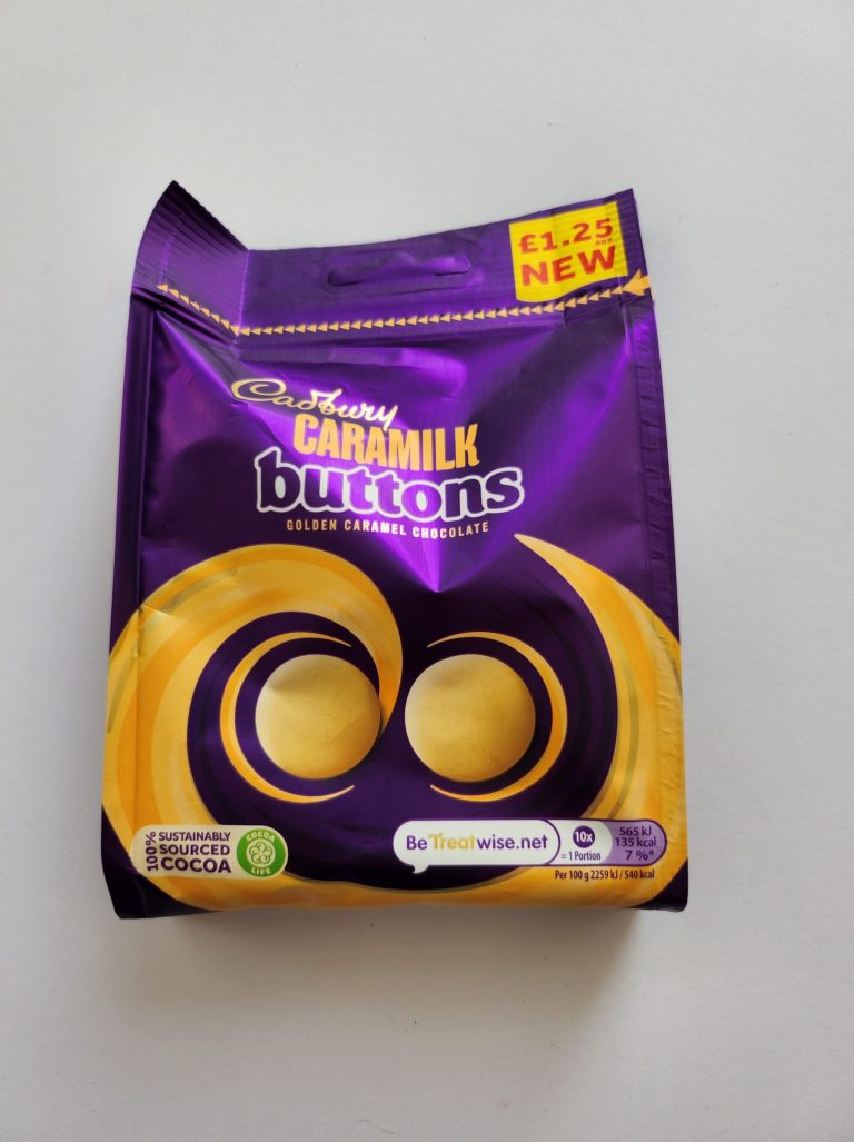 CADBURY BUTTONS CARAMILK - GOLDEN CARAMILK | Syd's Pies