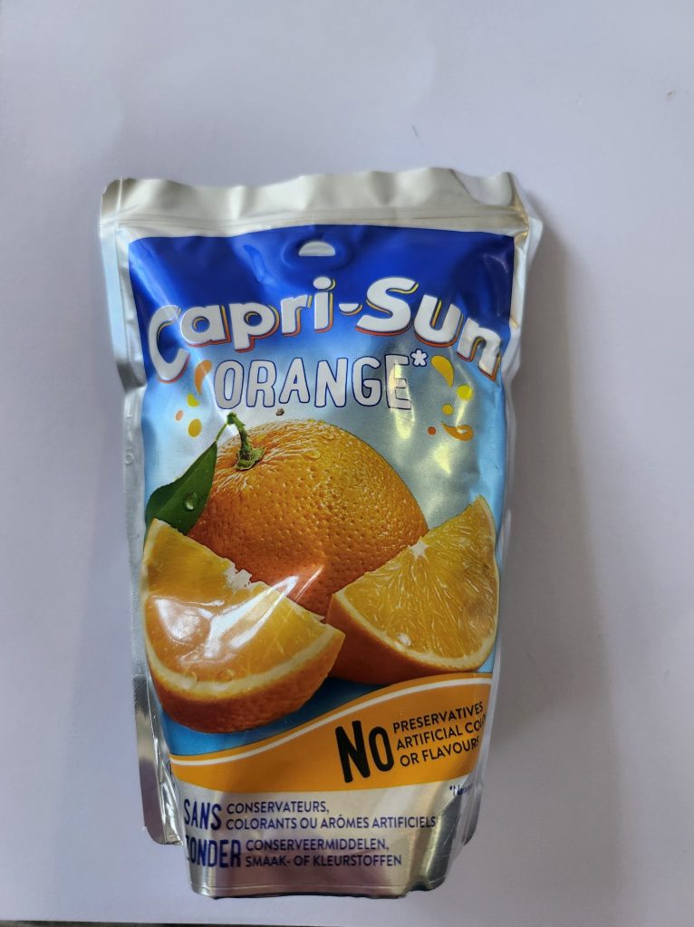 CAPRI-SUN ORANGE | Syd's Pies