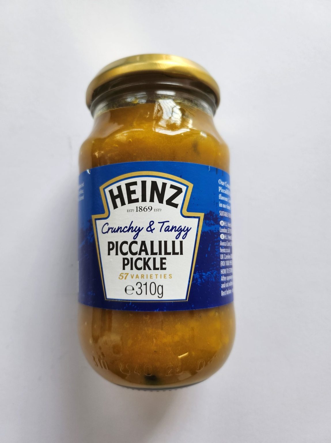 HEINZ PICCALILLI PICKLE | Syd's Pies