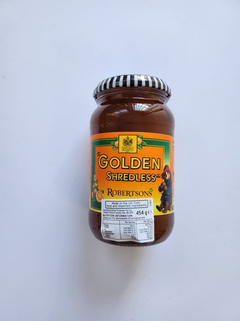 ROBERTSONS GOLDEN SHREDLESS MARMALADE - maximum 6 bottles per order ...